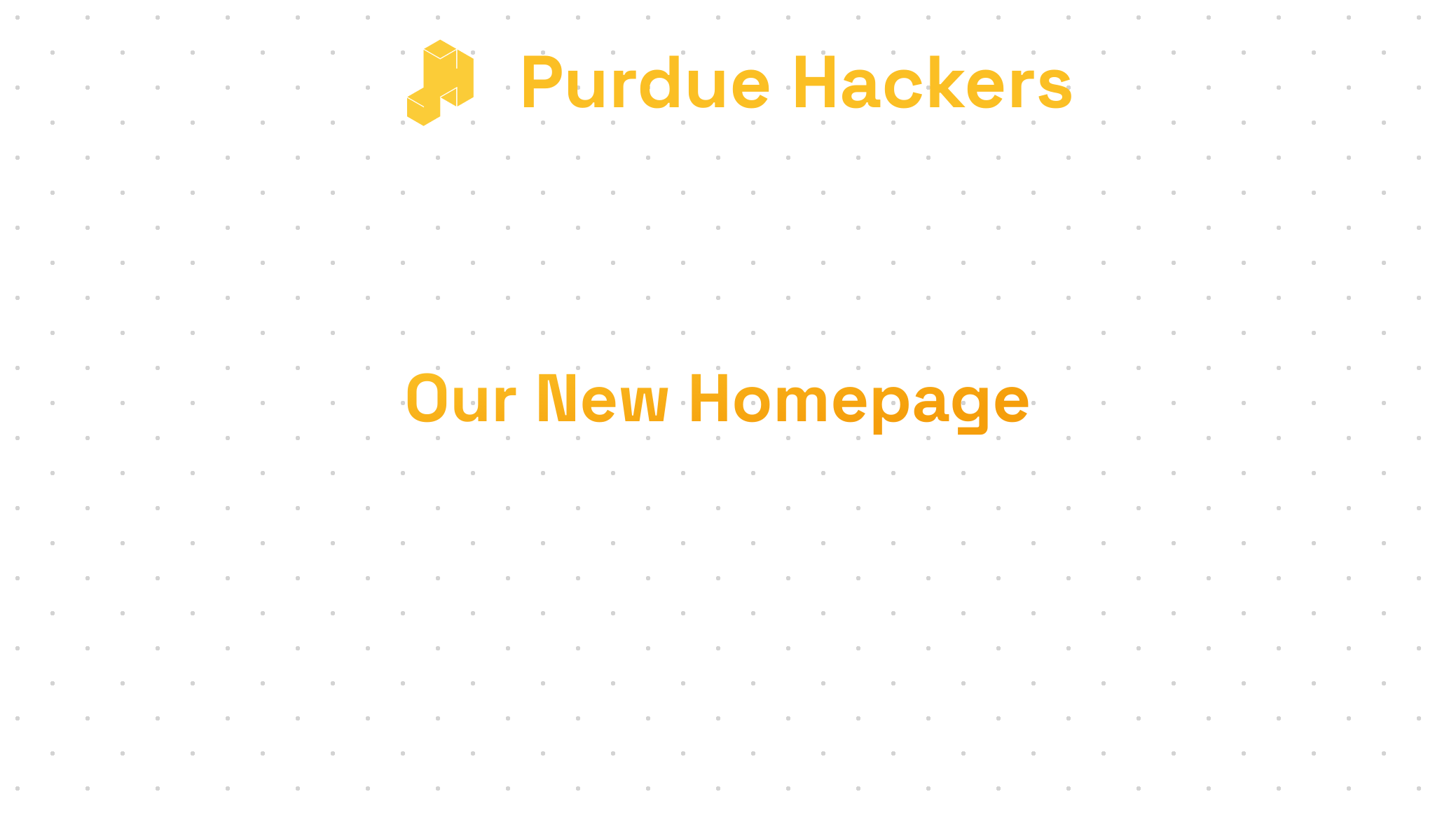 Our New Homepage | Purdue Hackers